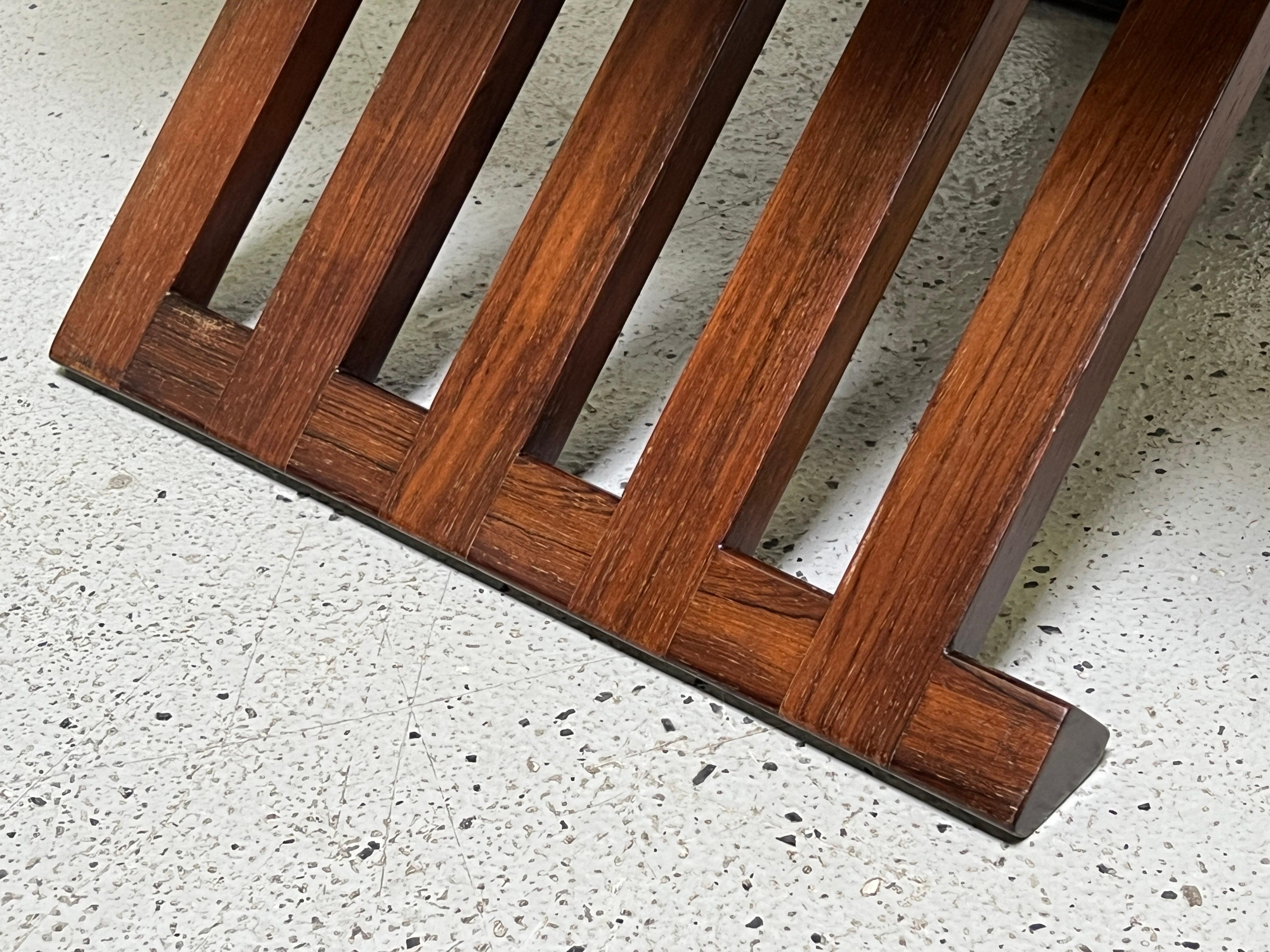 Dunbar X-Base Table with Murano Glass Tile Top For Sale at 1stDibs