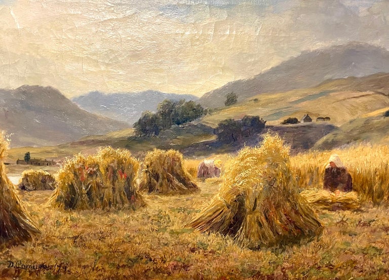 Duncan Cameron - Haystacks in the Highlands For Sale at 1stDibs