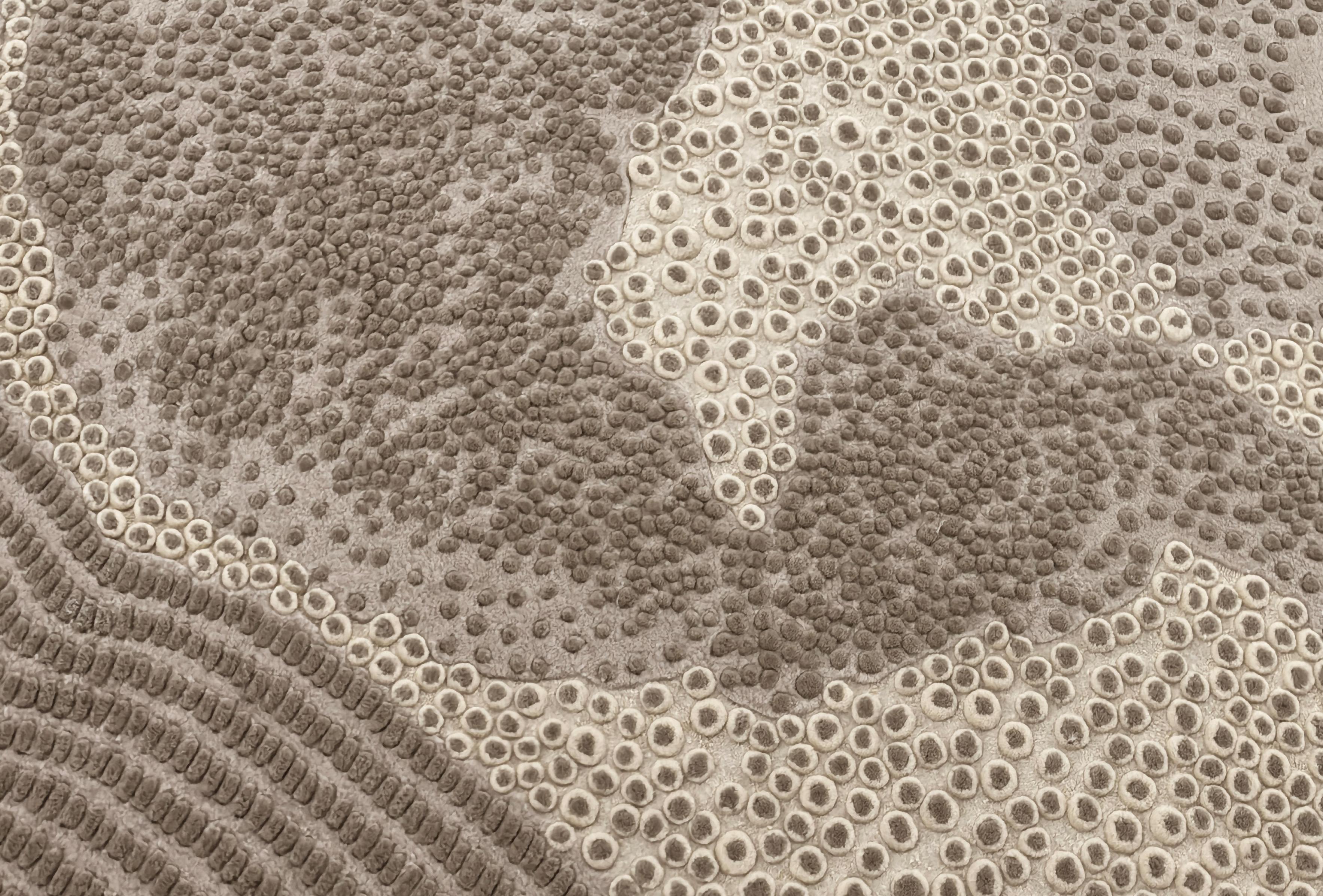 Western European Contemporary Rug New Tufted Wool Luxury Collection In ...