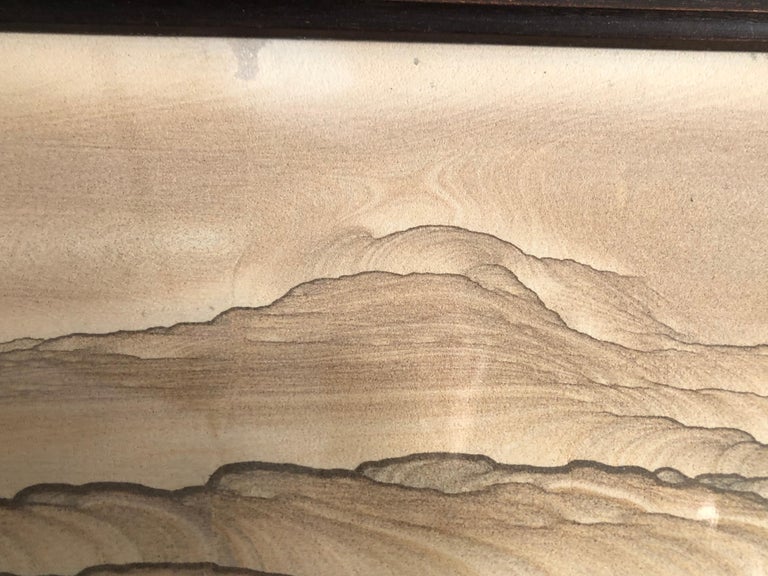 Chinese Natural Stone "Painting" Dunes Galore For Sale at 1stDibs