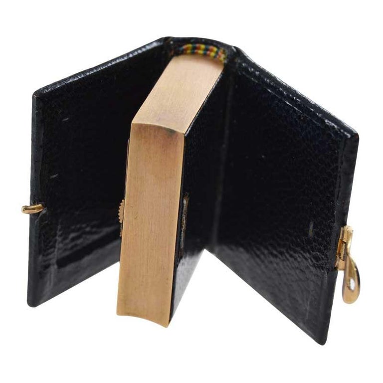 Dunhill 18kt Rose Gold Book Hand Made in France for Dunhill, circa 1930 ...