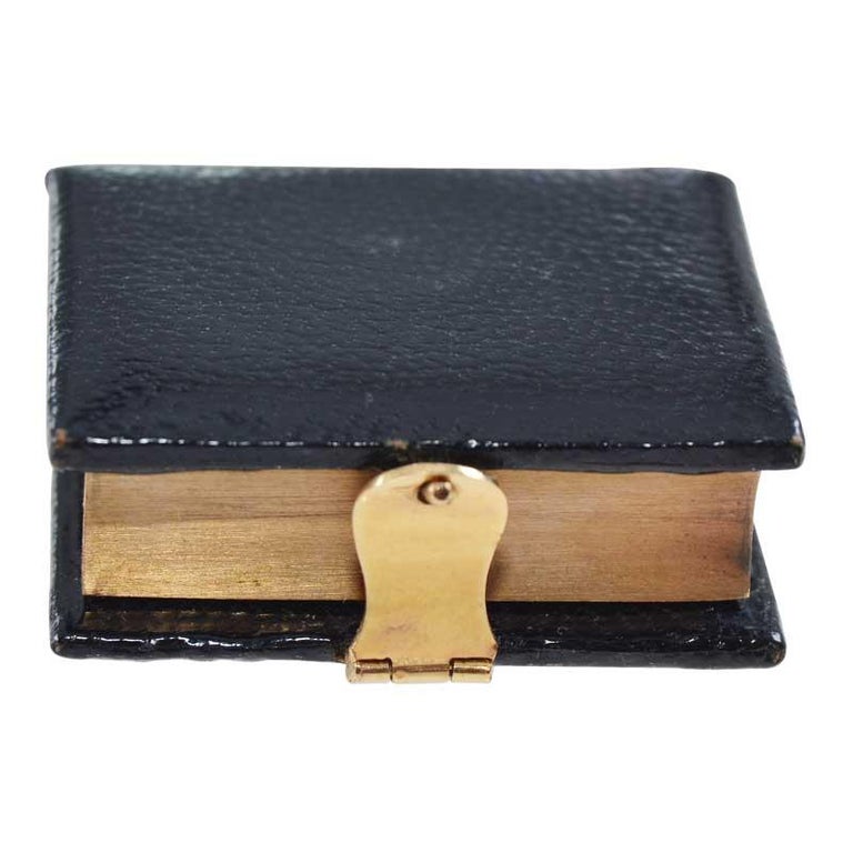 Dunhill 18kt Rose Gold Book Hand Made in France for Dunhill, circa 1930 ...