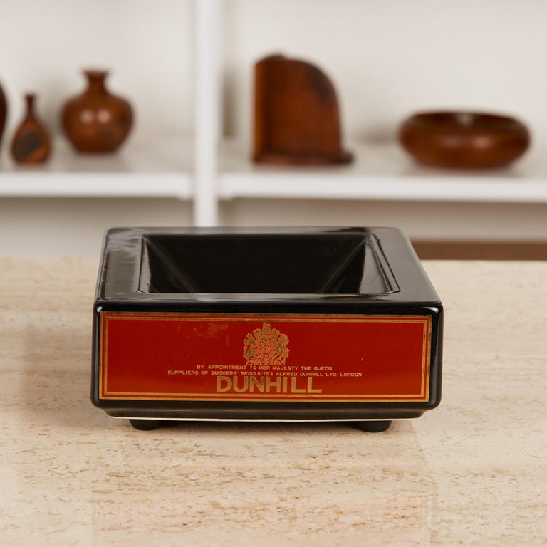 Dunhill Ceramic Ashtray at 1stDibs