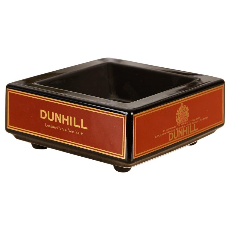 Dunhill Ceramic Ashtray at 1stDibs