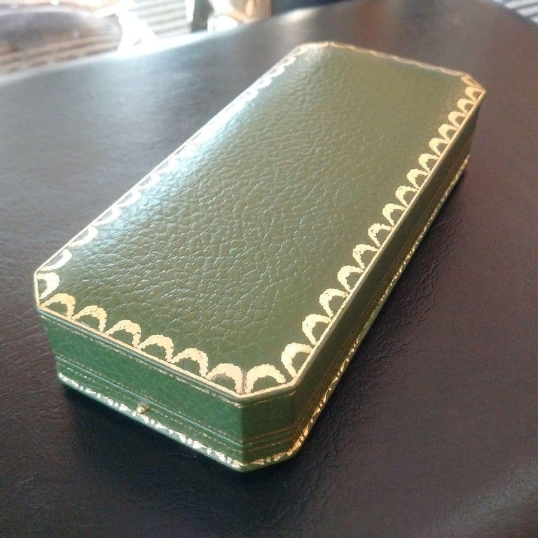 Dunhill for Cartier Art Deco Sterling Silver Lighter, with Enamel Flags For Sale at 1stDibs