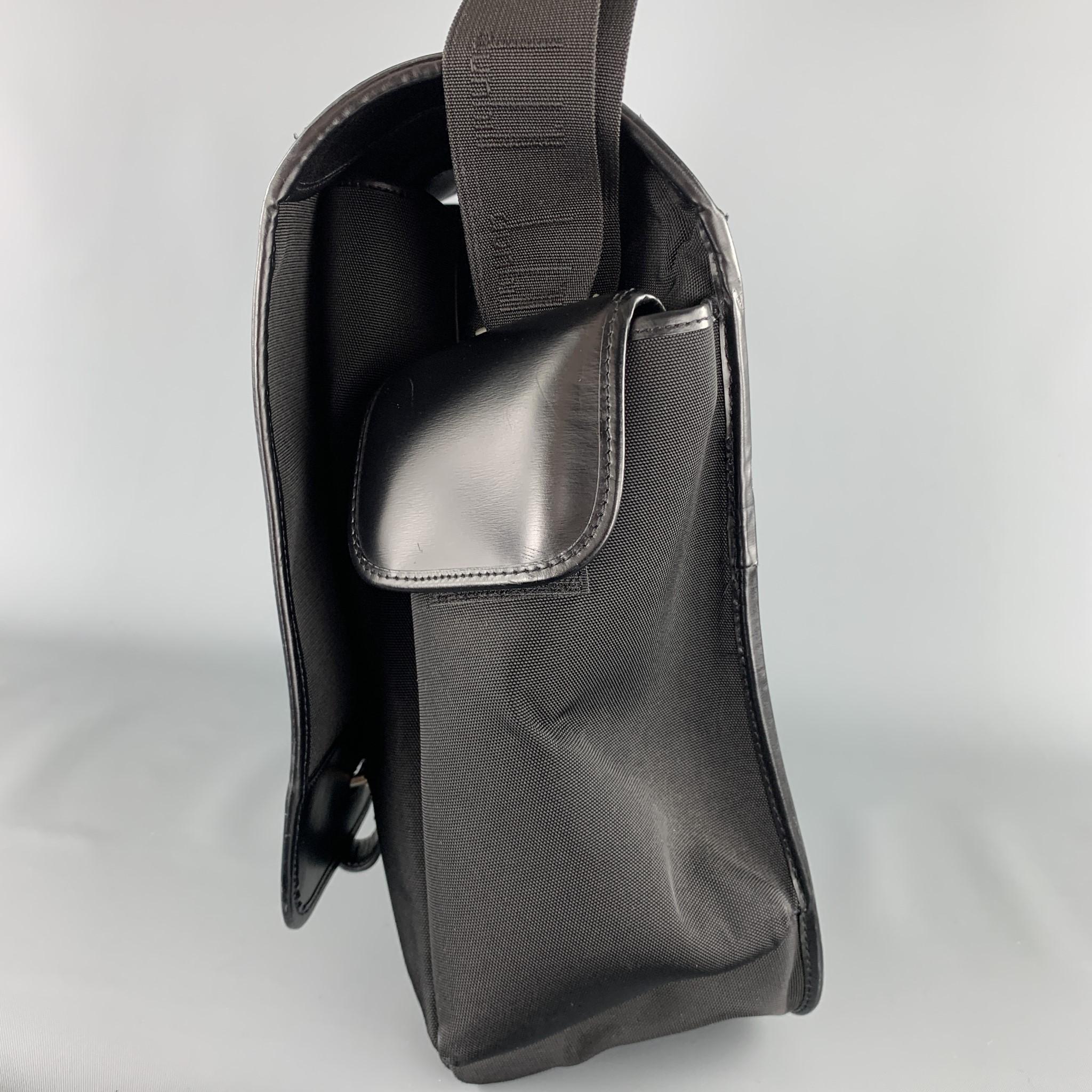 DUNHILL Nylon and Leather Mlti-Pocket Messenger Bag at 1stDibs ...
