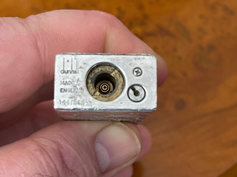 Dunhill St. Andrews Limited Edition Harold Riley Silver Lighter For ...