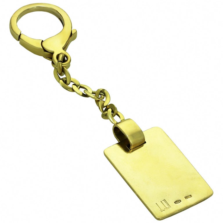 Dunhill Yellow Gold Keychain at 1stDibs