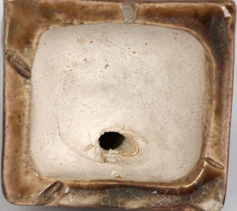 Dunmore Attributed Arts and Crafts Pottery Owl Figure at 1stDibs