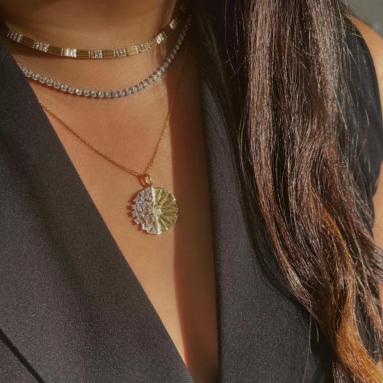 Duo Day/Night Necklace For Sale at 1stDibs