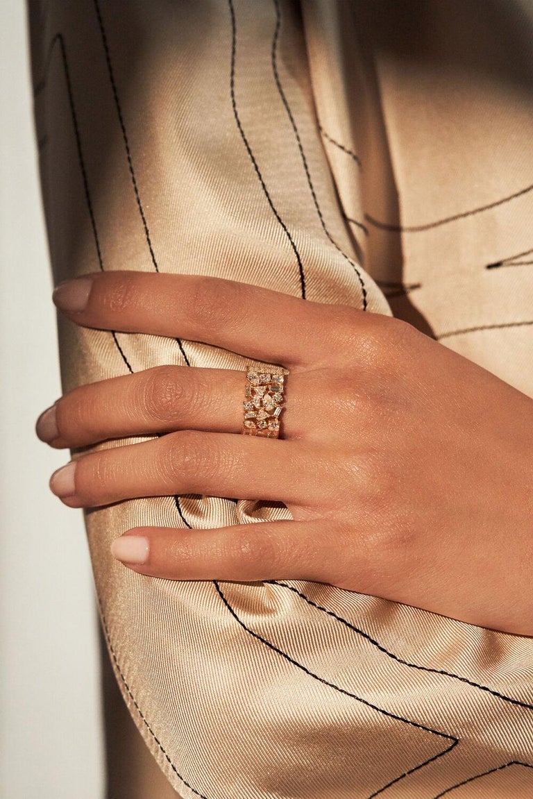 Customizable Duo Four-Way Ring For Sale at 1stDibs