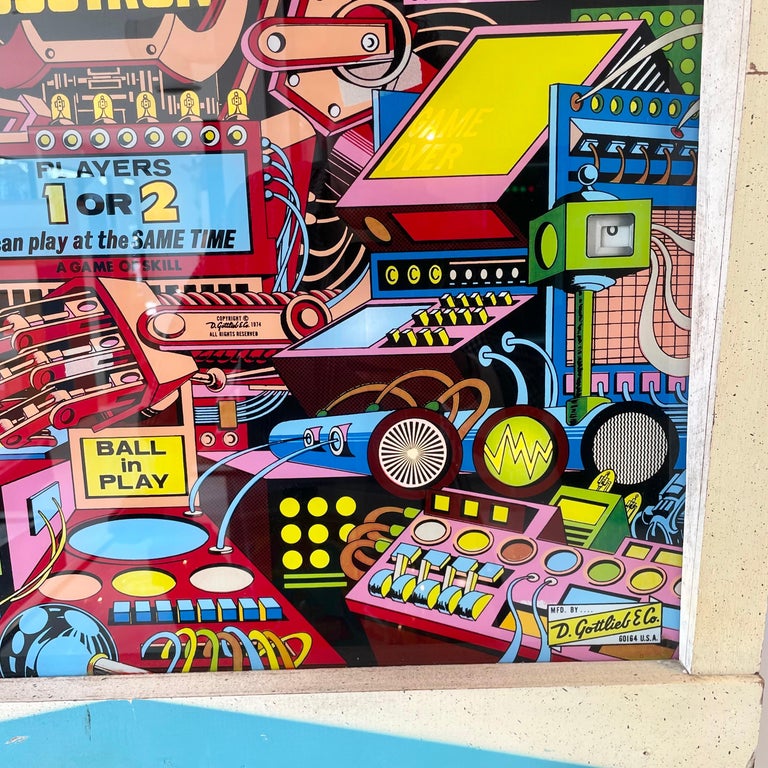 Duotron Pinball Arcade Game, 1974 USA For Sale at 1stDibs