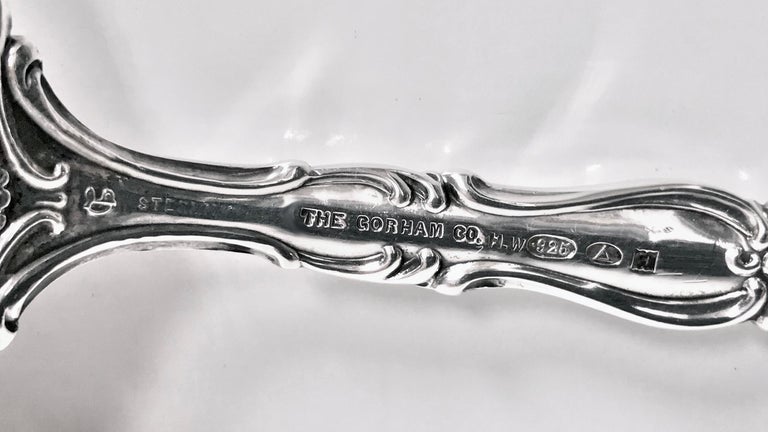 Durgin Gorham Fancy Regent Sterling Silver Asparagus Fork, circa 1910 ...