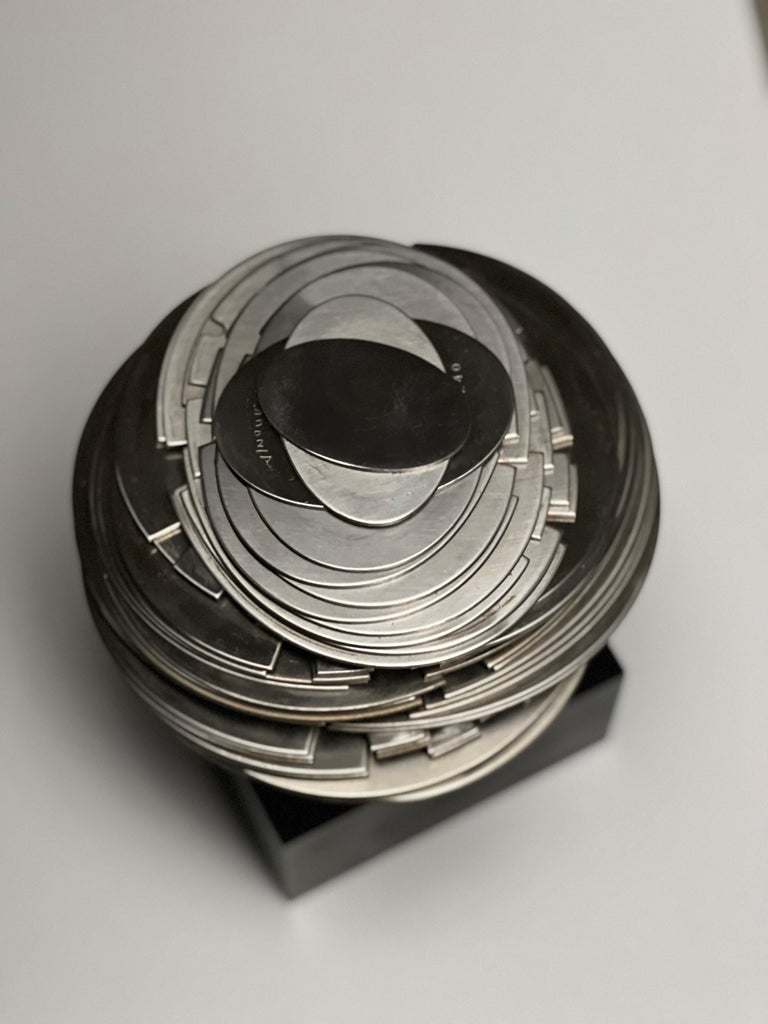 Dusan Dzamonja Multimodel X sculpture Alessi d'Apres For Sale at 1stDibs