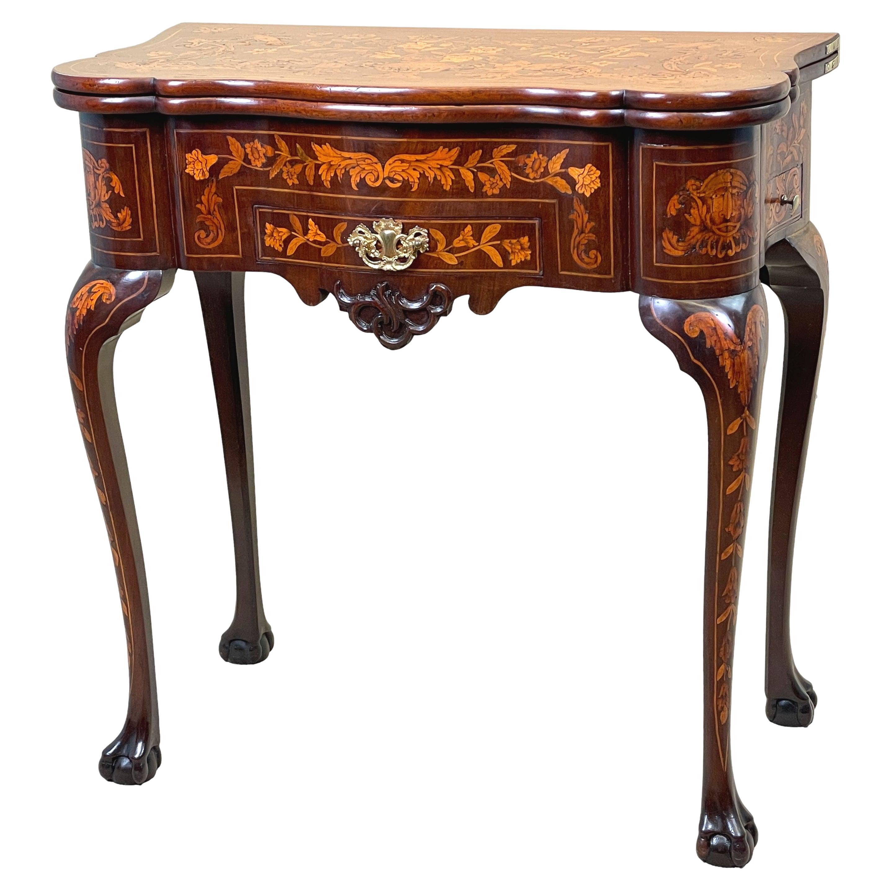 18th Century Dutch Games Table For Sale at 1stDibs