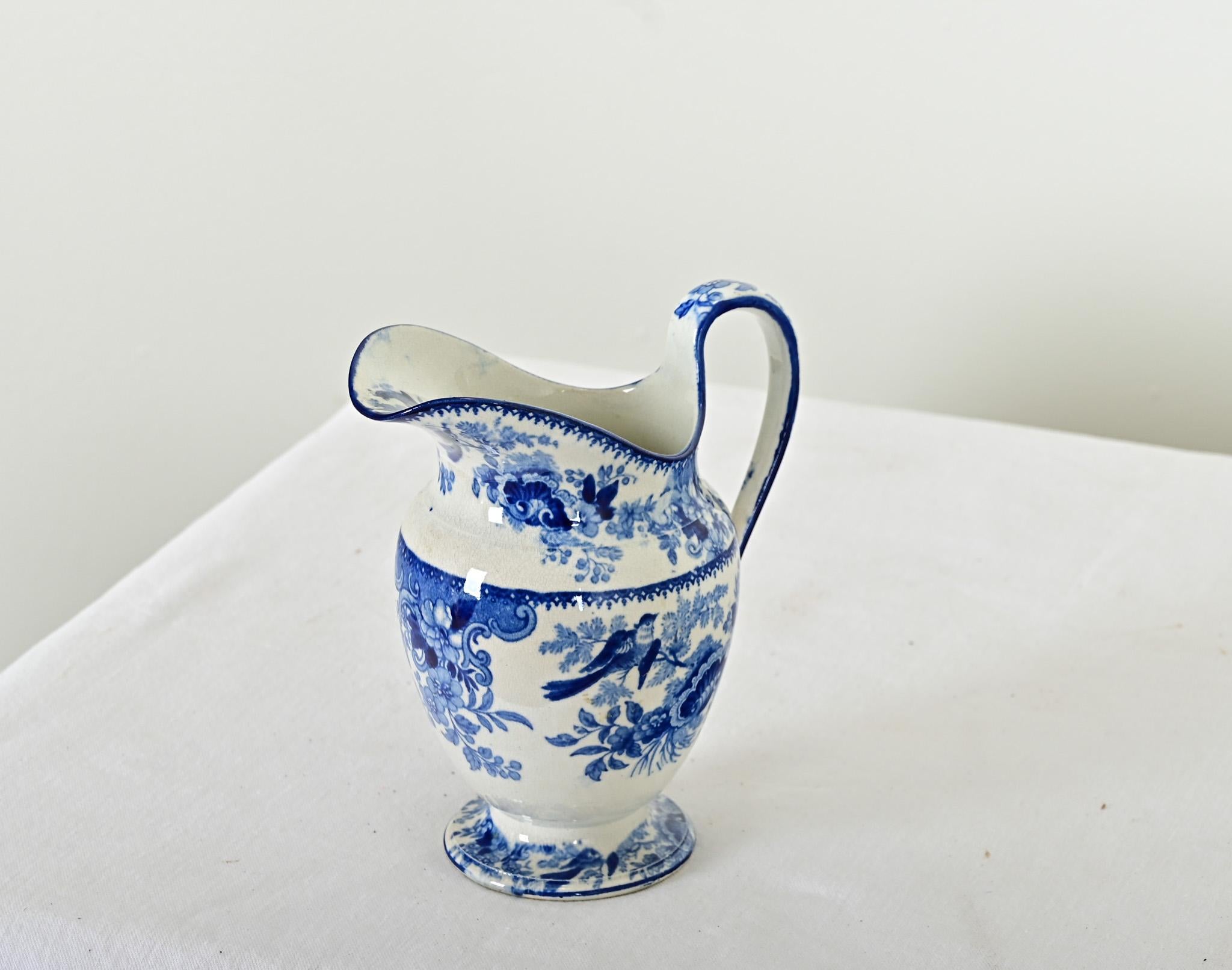 Dutch 19th Century Delft Pitcher For Sale at 1stDibs