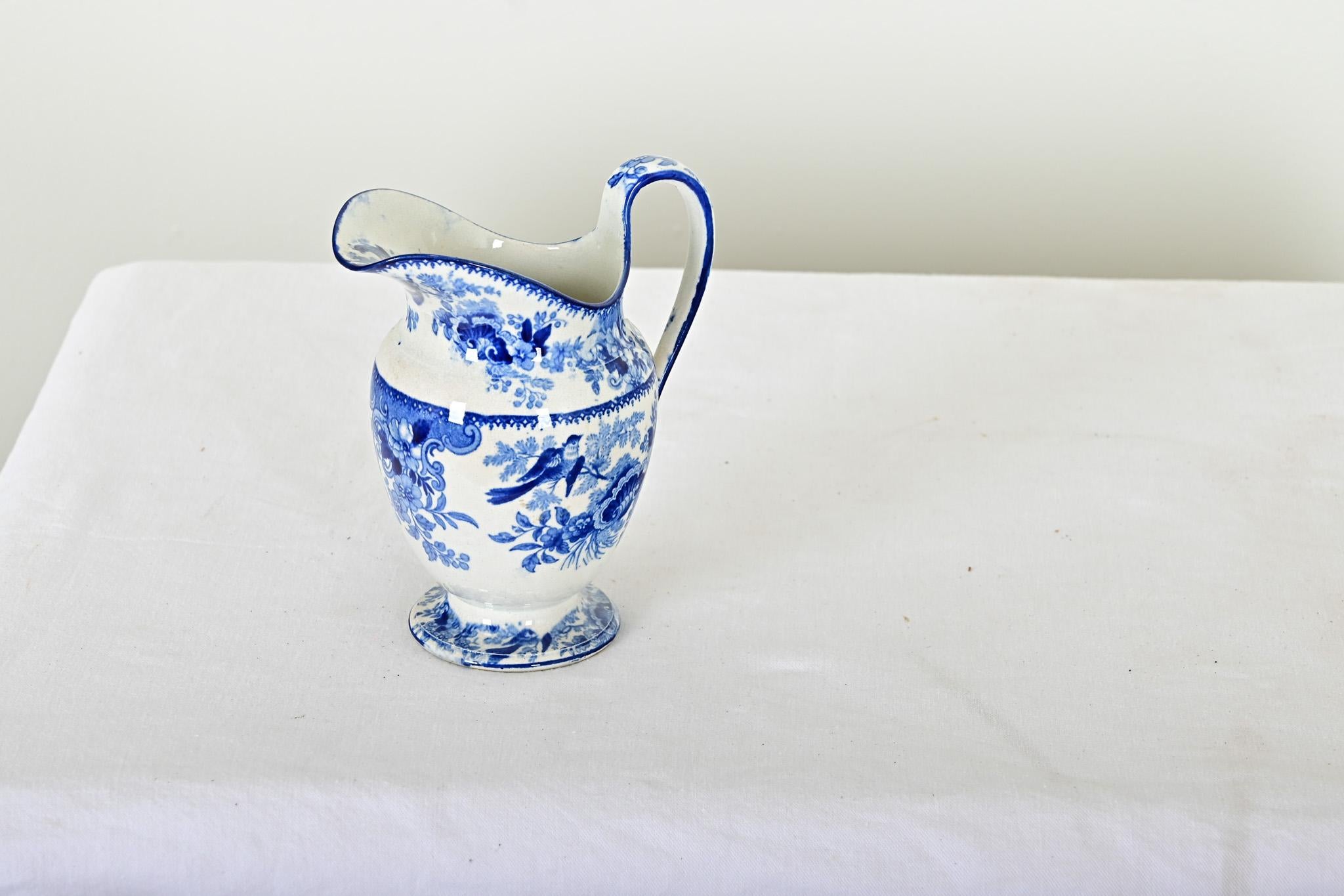 Dutch 19th Century Delft Pitcher For Sale at 1stDibs