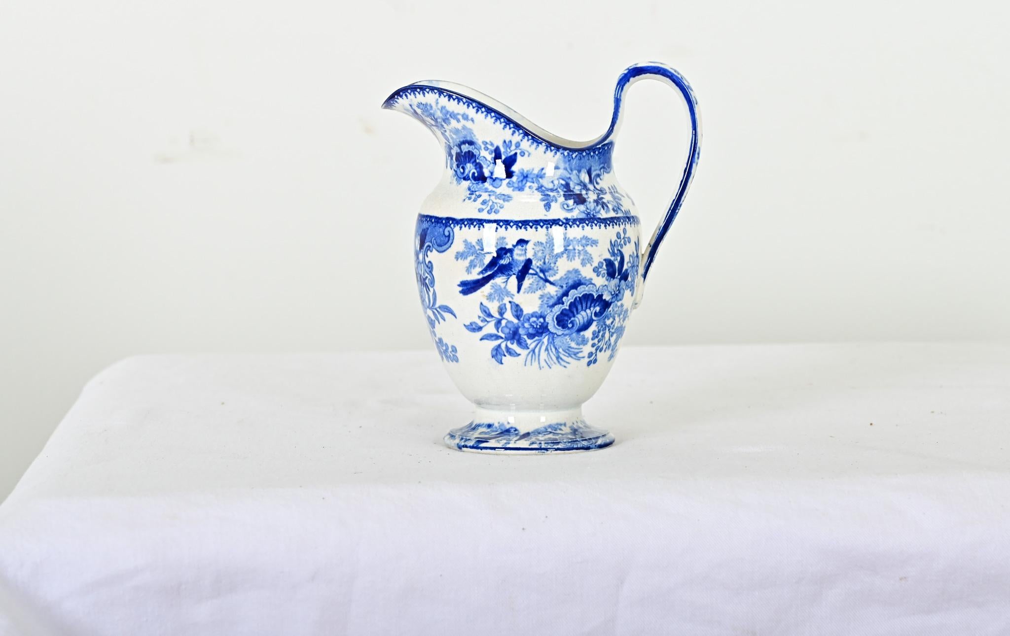 Dutch 19th Century Delft Pitcher For Sale at 1stDibs