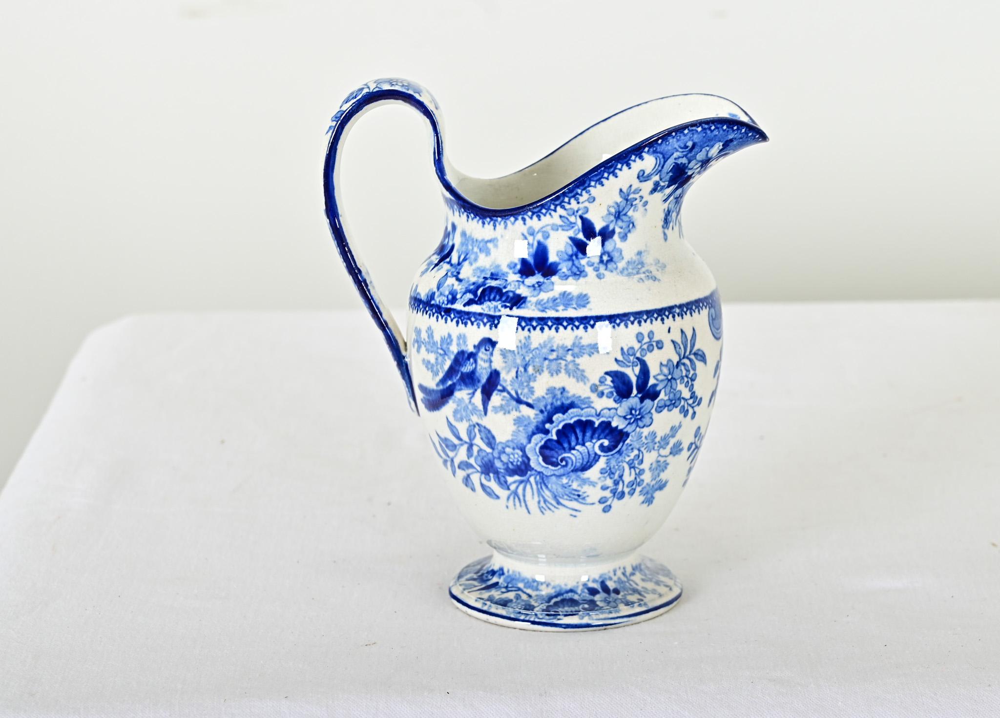 Dutch 19th Century Delft Pitcher For Sale at 1stDibs