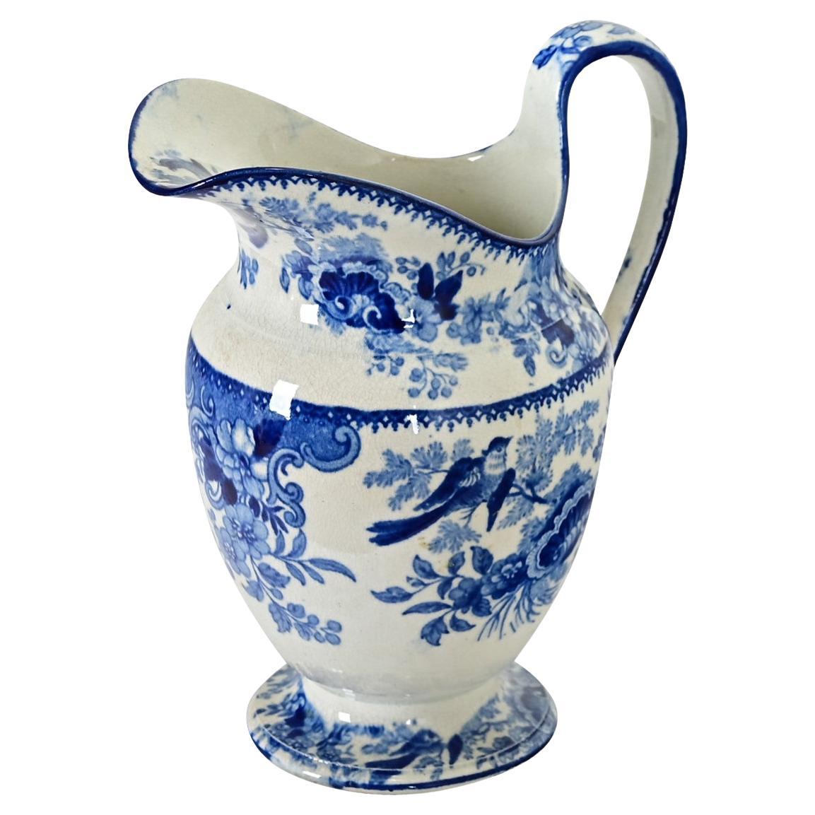 Dutch 19th Century Delft Pitcher For Sale at 1stDibs
