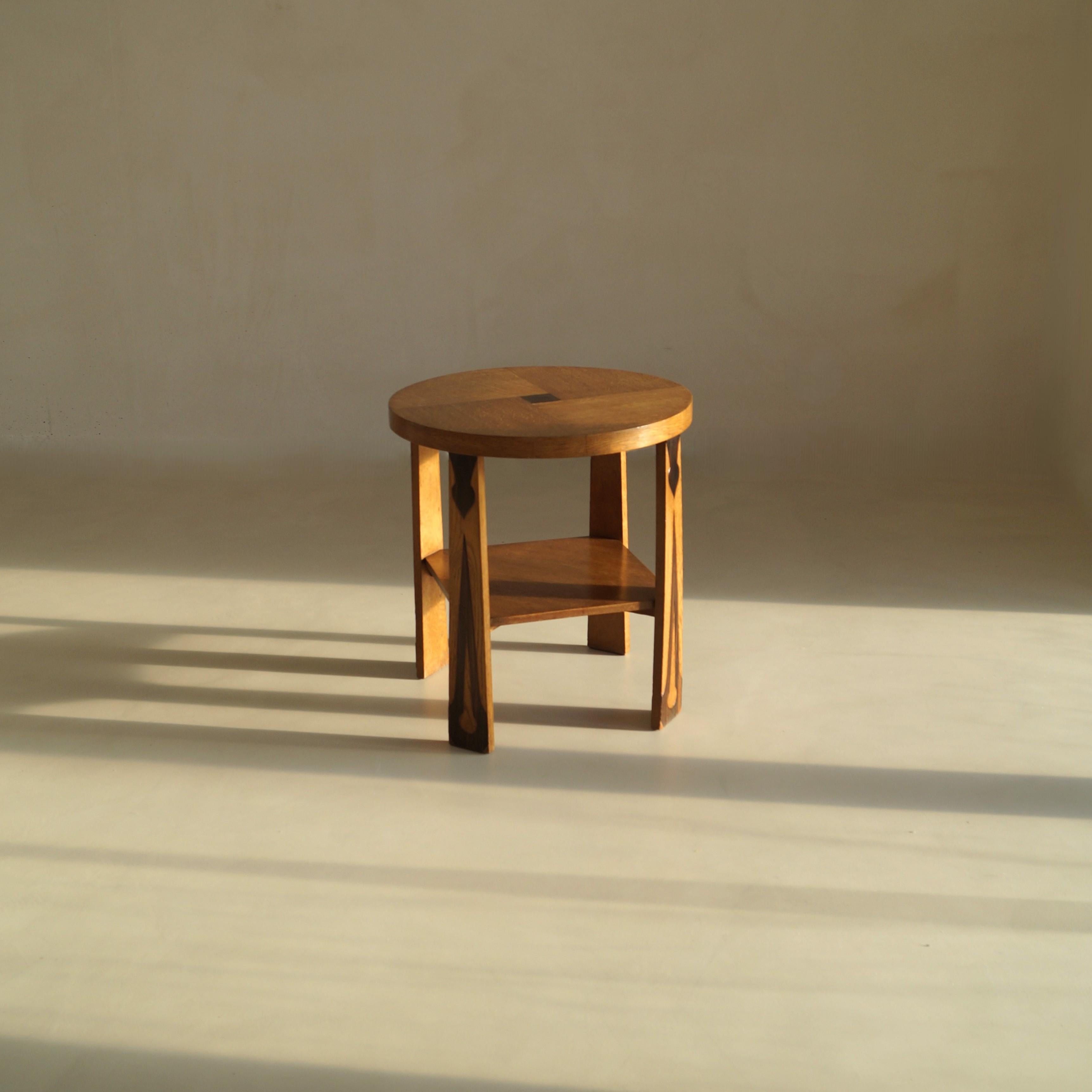 Dutch Art Deco Amsterdam School occasional table, 1920s at 1stDibs