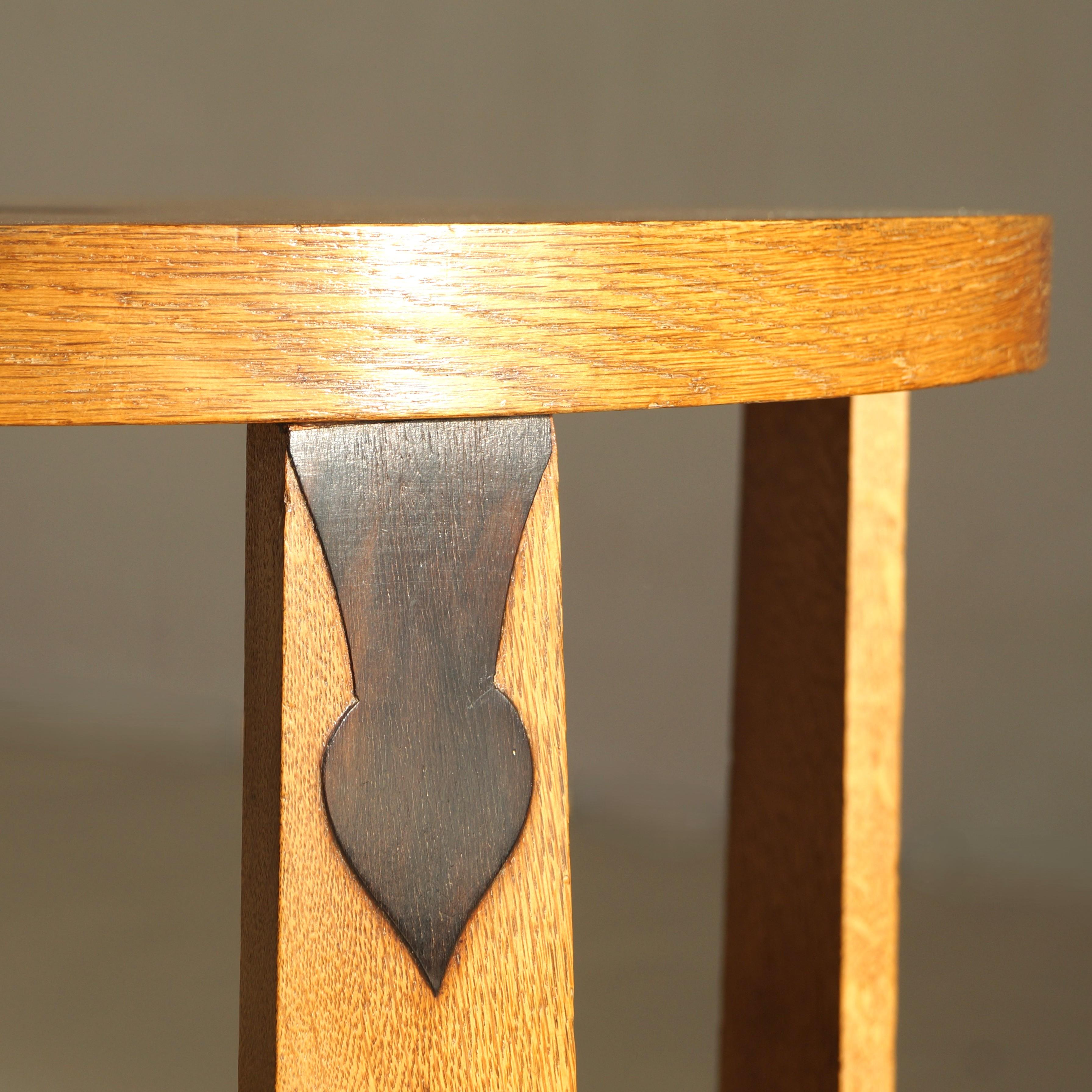 Dutch Art Deco Amsterdam School occasional table, 1920s at 1stDibs