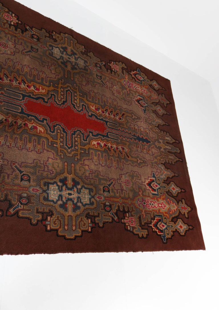 Dutch Art Deco Amsterdam School Rug Tuschinski Style, 1920s at 1stDibs