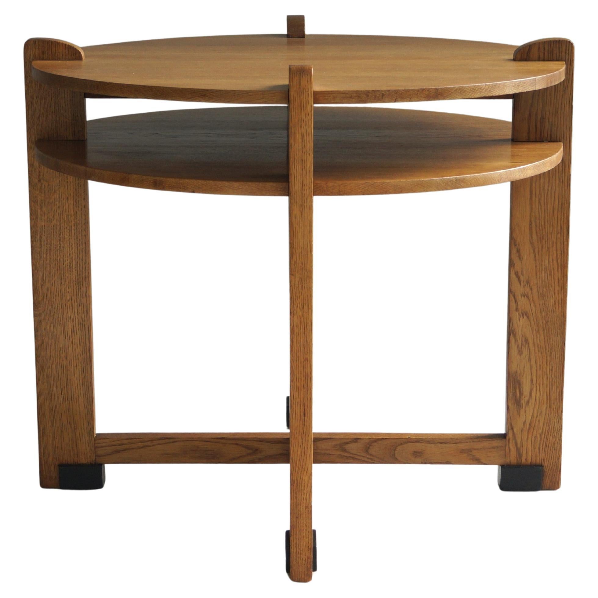 Dutch Art Deco Haagse School coffee table by Jan den Drijver for ''De ...