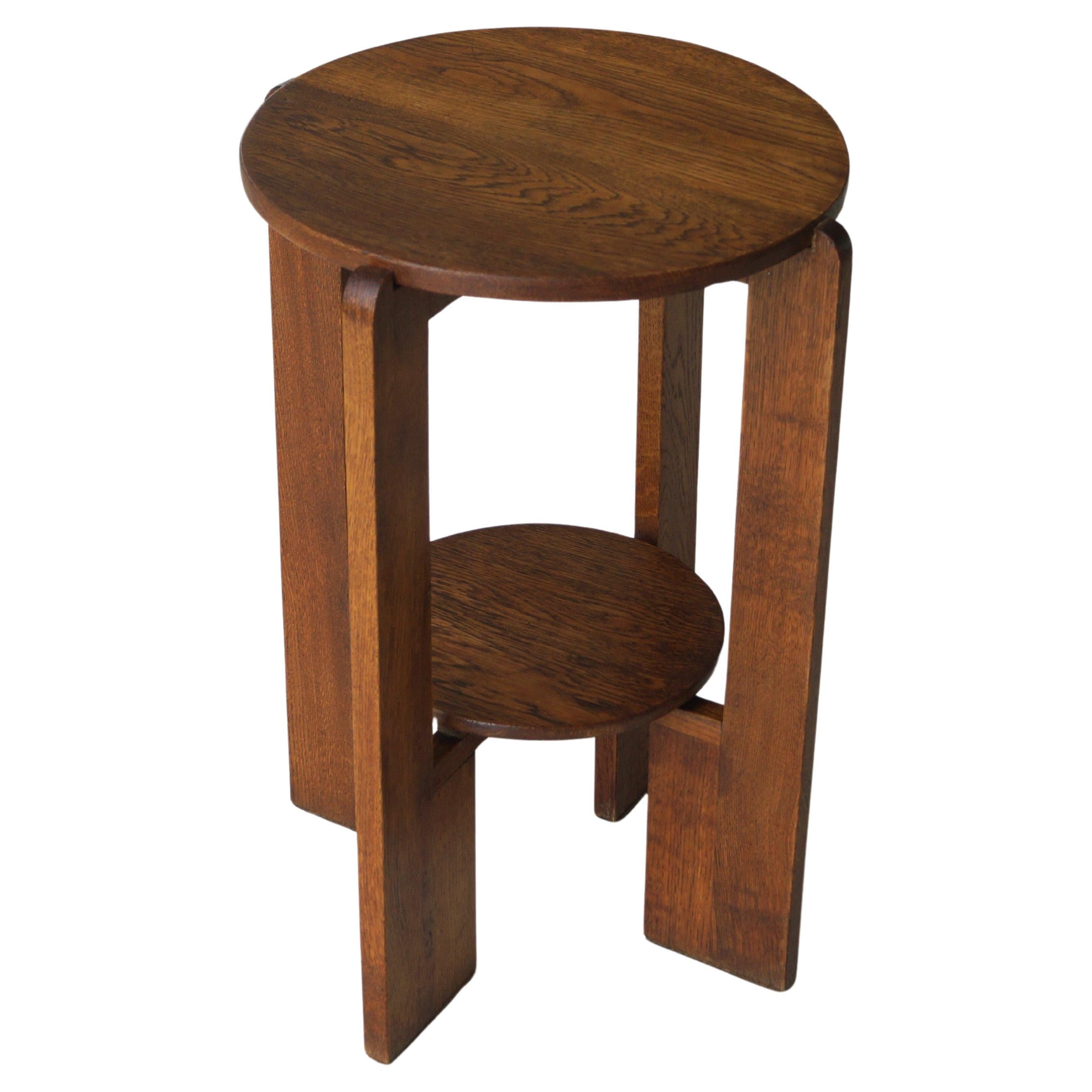 Dutch Art Deco Modernist 1920s occasional or side table For Sale at 1stDibs