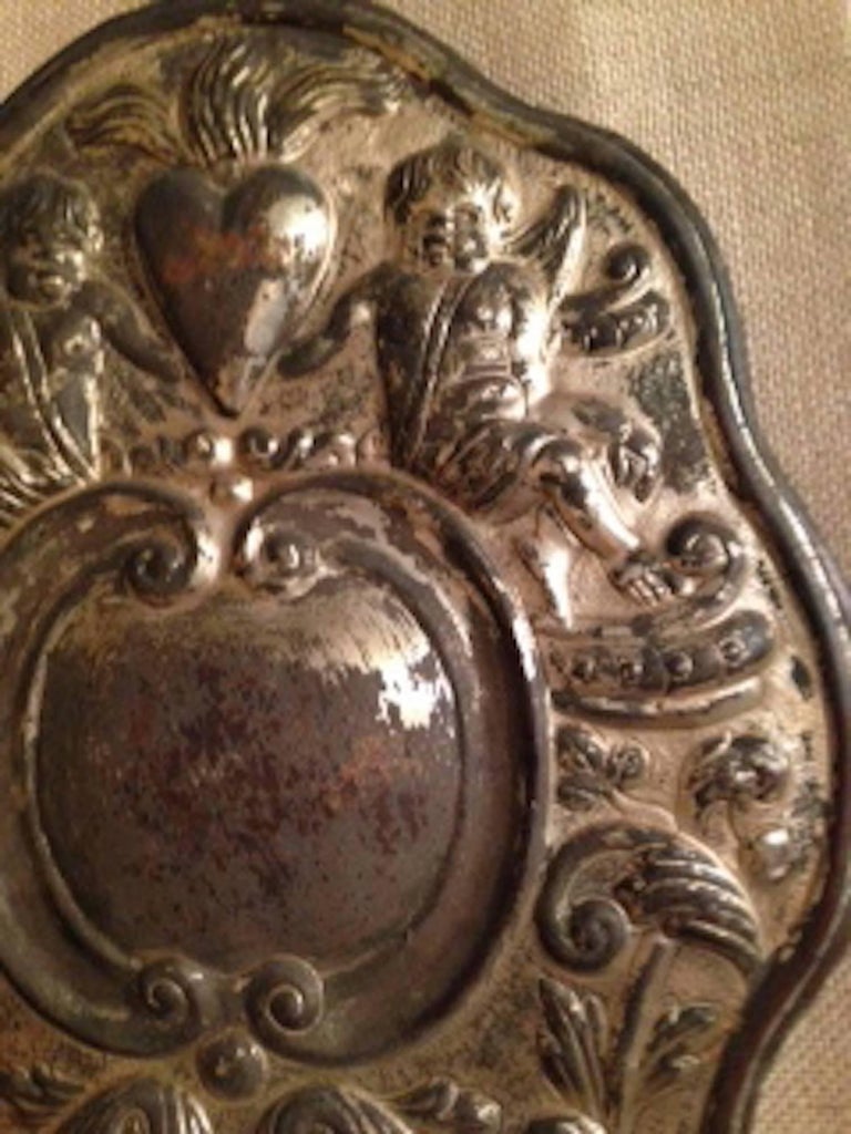 Dutch Baroque Double-Arm Sconces, Silver-Plated, Origin, Holland, circa ...