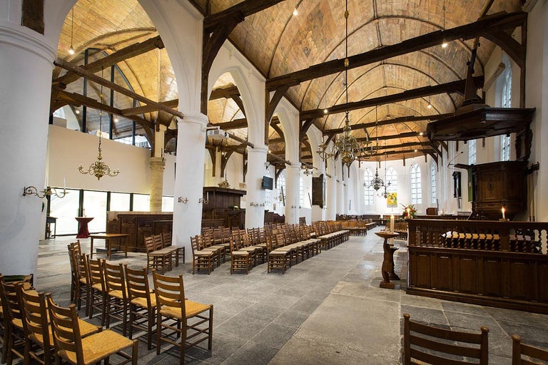 Dutch Church Chairs from the Zuiderkerk in Enkhuizen at 1stDibs
