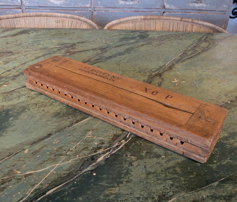 Dutch Cigar Making Tool with Inscriptions Velasques N.V. For Sale at ...