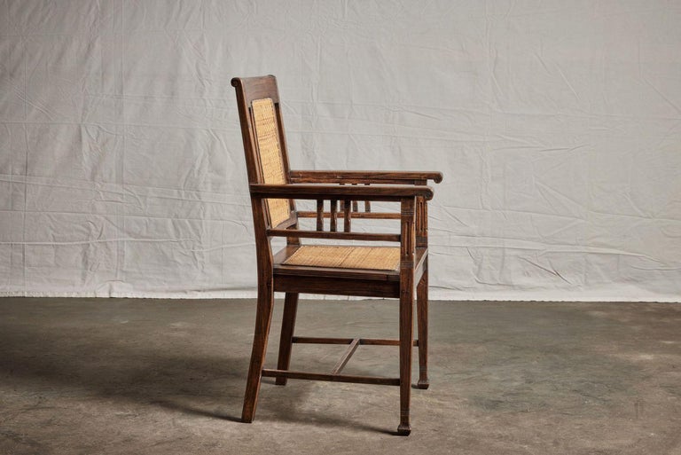 Dutch Colonial Arm Chair For Sale at 1stDibs