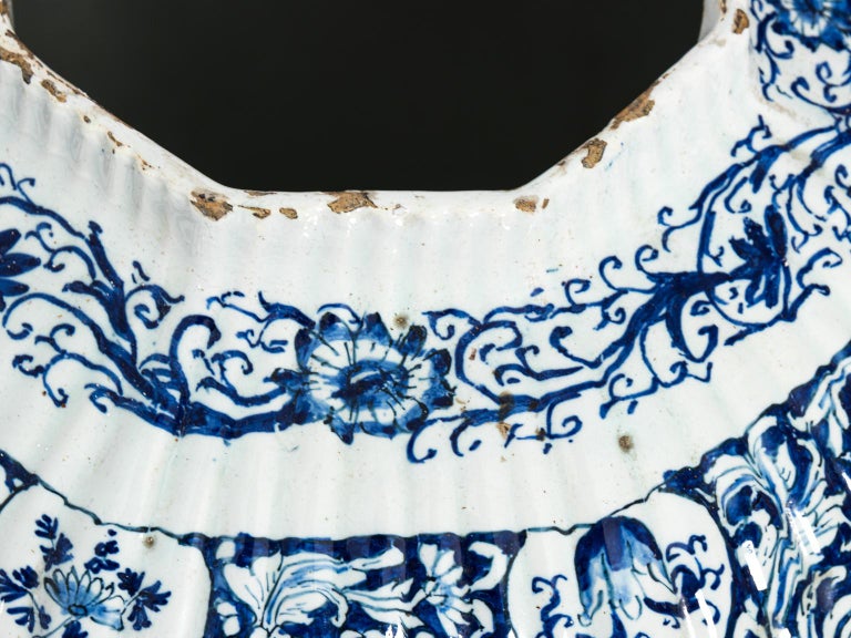 Dutch Delft Painted Vase at 1stDibs