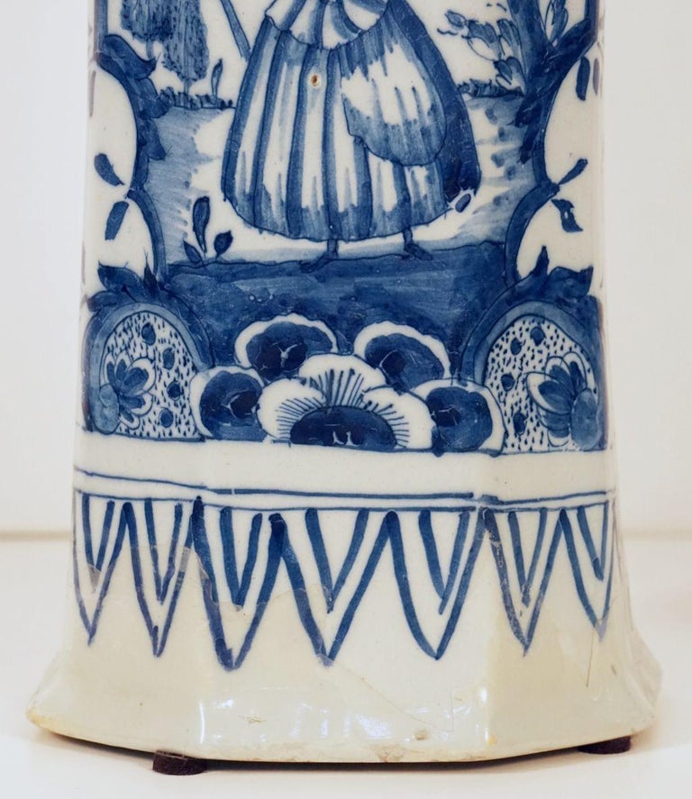 Dutch Delft Vases by Jan Jansz, Van Der Kloot from the 19th Century For ...