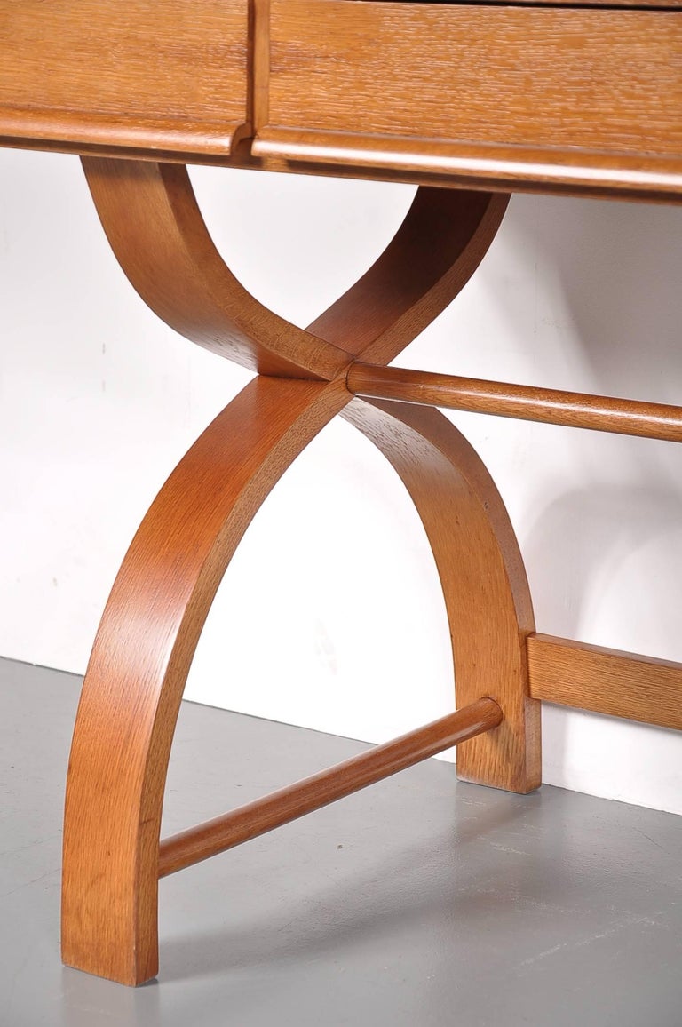 Dutch Design Oak Desk, 1940 at 1stDibs
