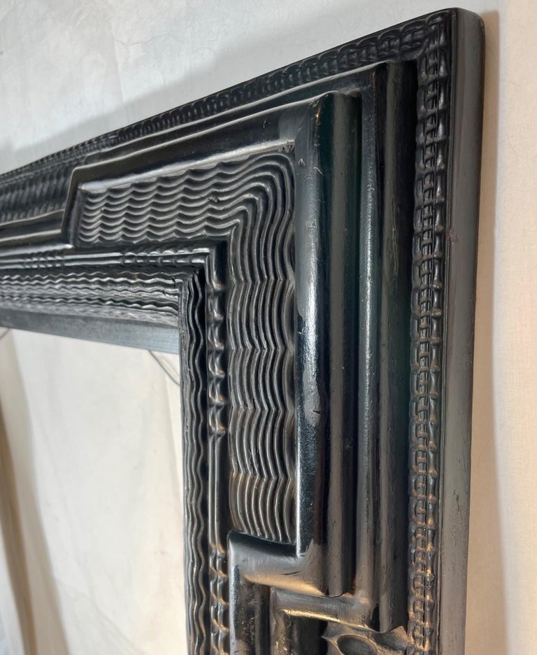 Dutch Ebonized Ripple Molded Picture Frame Early 20th Century at ...
