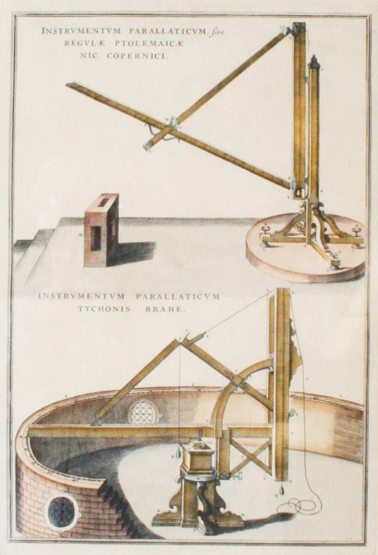 Dutch Engravings of Scientific Instruments by Johannes Blaeu, circa ...