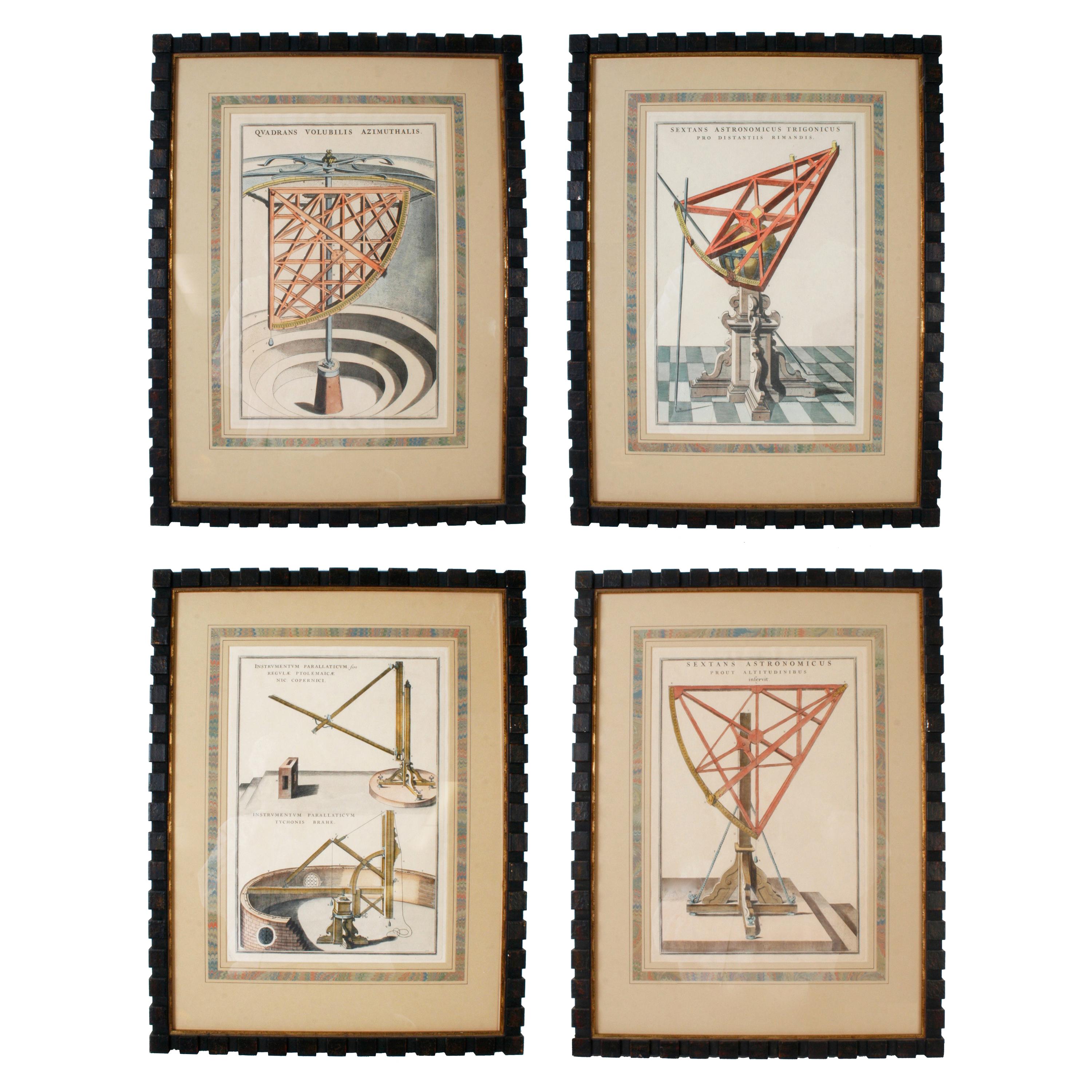 Dutch Engravings of Scientific Instruments by Johannes Blaeu, circa ...