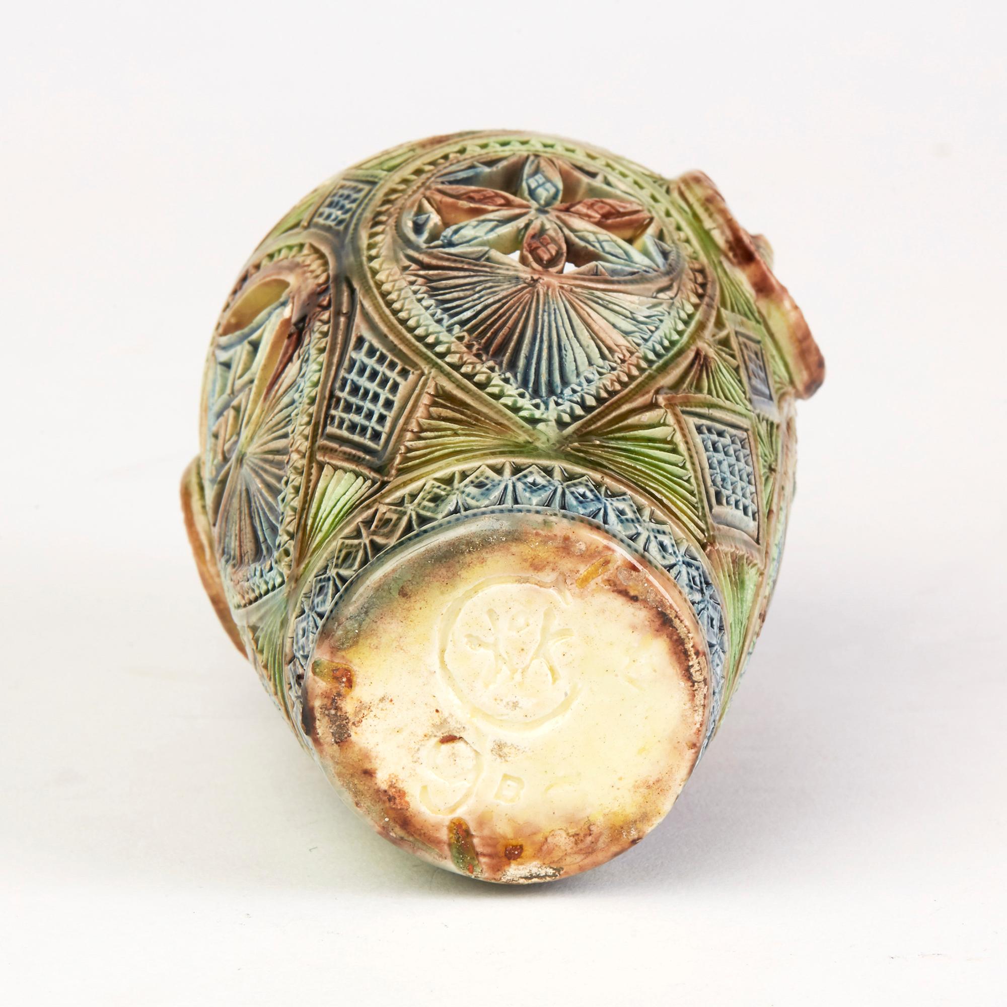 Dutch Frisian Art Pottery Twin Handled Vase, circa 1900 at 1stDibs ...