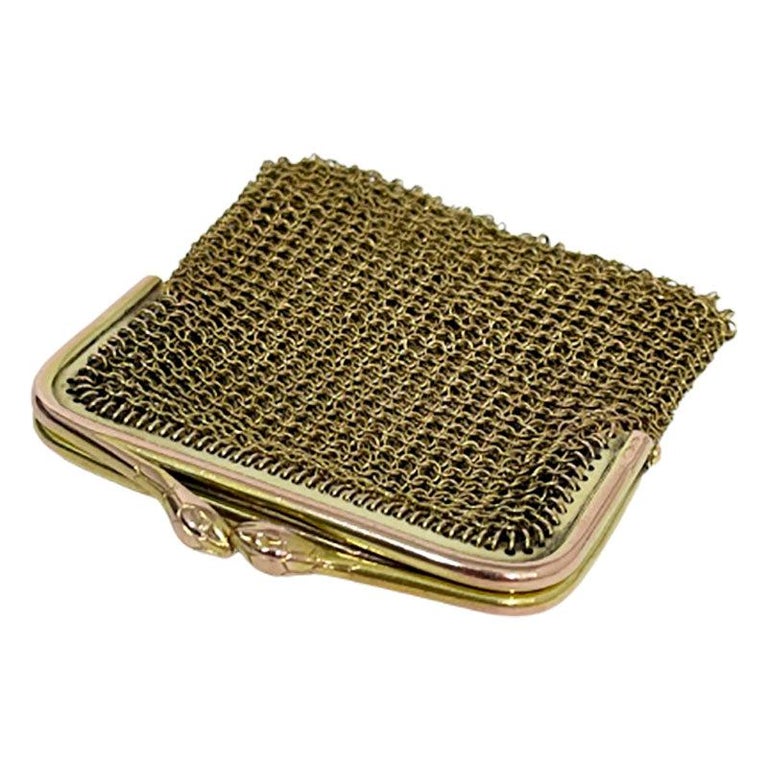 Dutch Gold Shackle with 2 Snake Buttons For Sale at 1stDibs