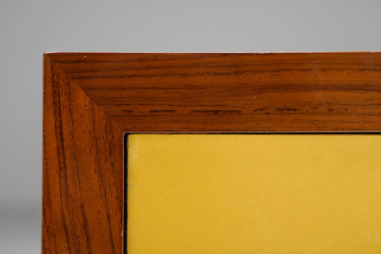 Italian Yellow Side Tables Set, 1970's at 1stDibs