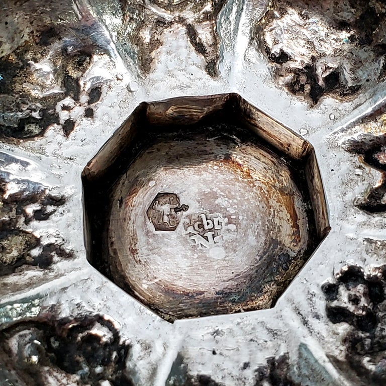 Dutch Octagonal 835 Silver Brandy Bowl at 1stDibs