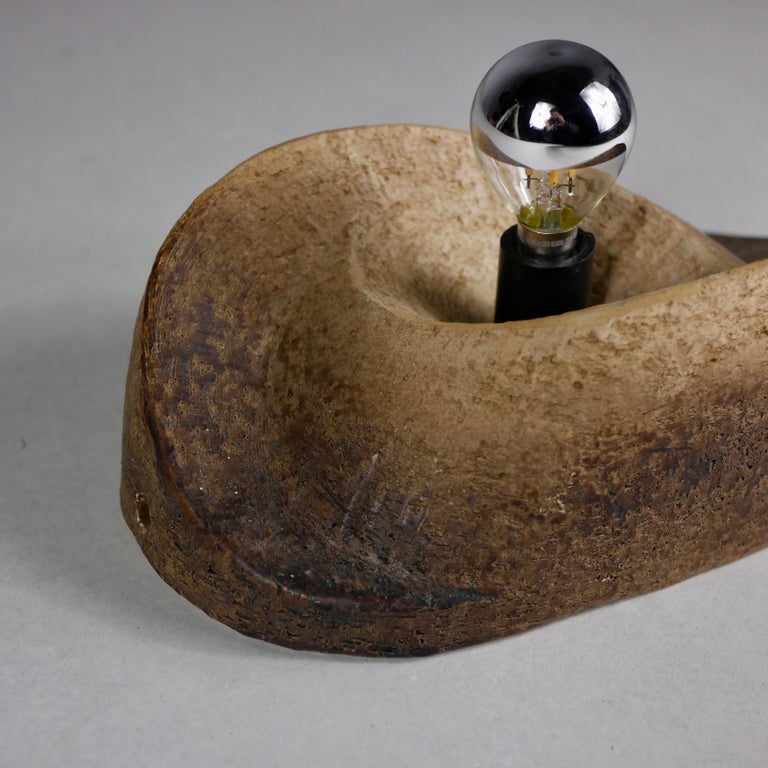 Dutch Pebble Shape Table or Wall Lamp in Ceramics, 1970s For Sale at ...