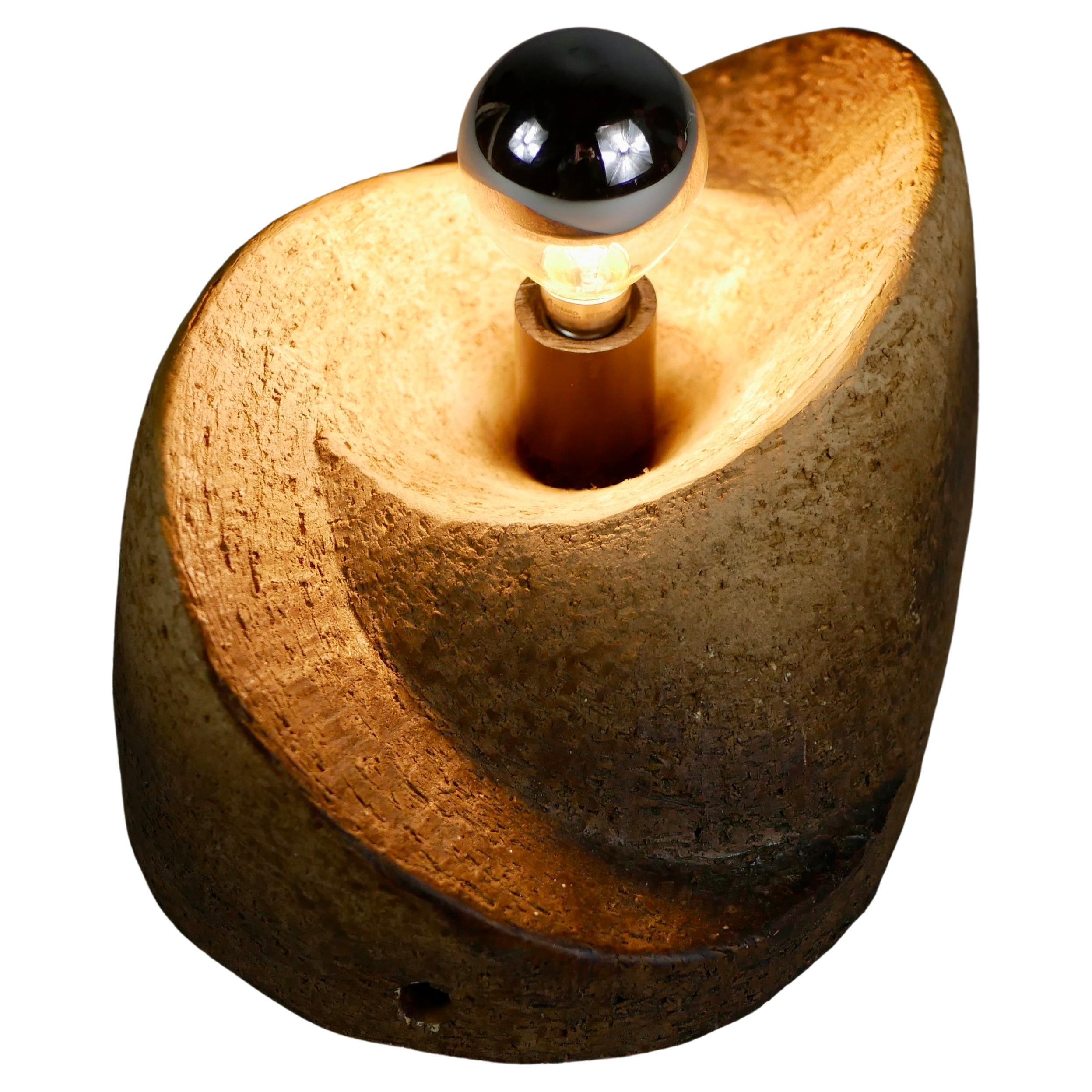 Pebbled Table Lamp For Sale at 1stDibs