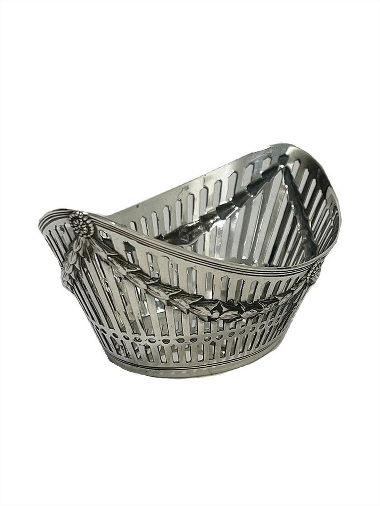 Dutch Silver Small Bonbon Basket, by Gerardus Schoorl, 1914 For Sale at ...