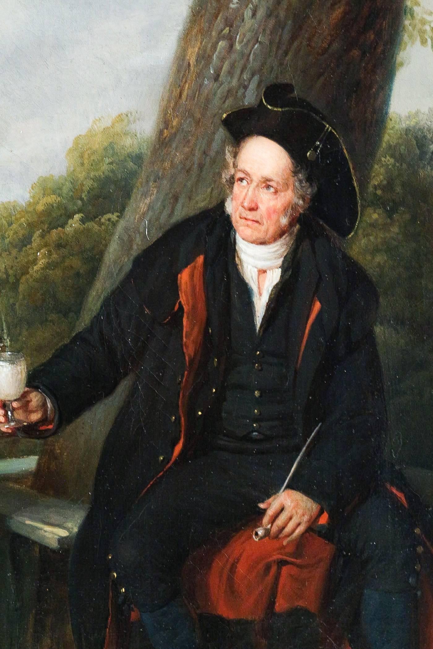 Duval le Camus Pierre French Romantic Period Oil on Canvas Father and ...