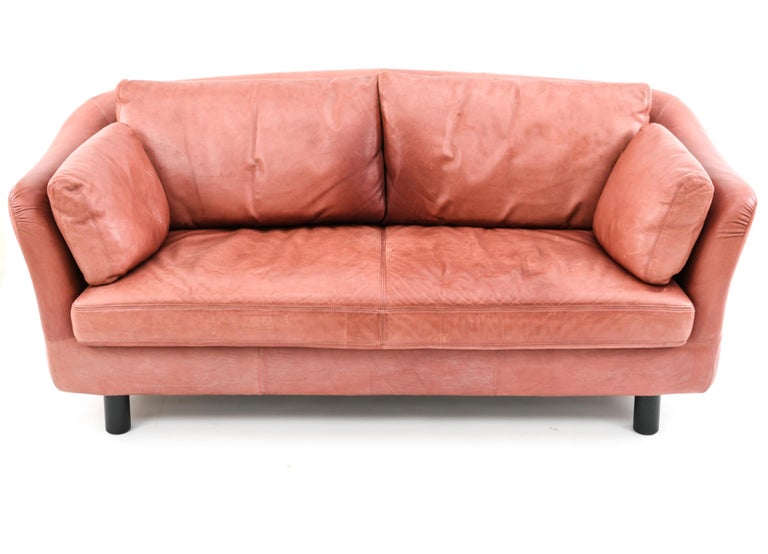 DUX Swedish Midcentury Leather Sofa at 1stDibs
