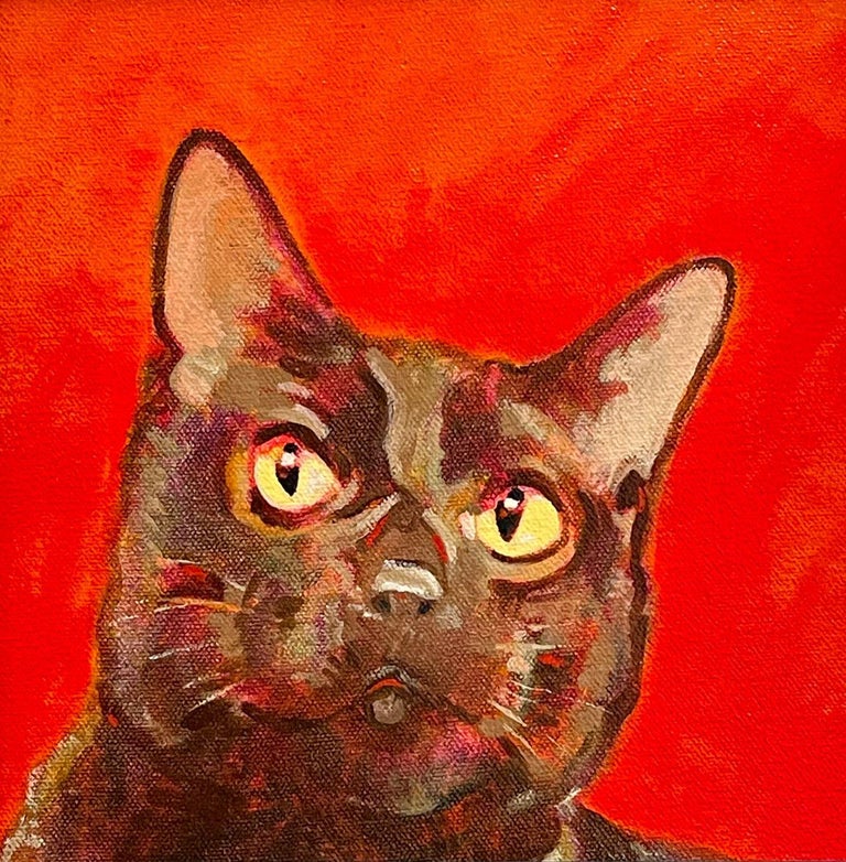 Dwayne Wolff - Little Spike, Painting, Oil on Canvas For Sale at 1stDibs