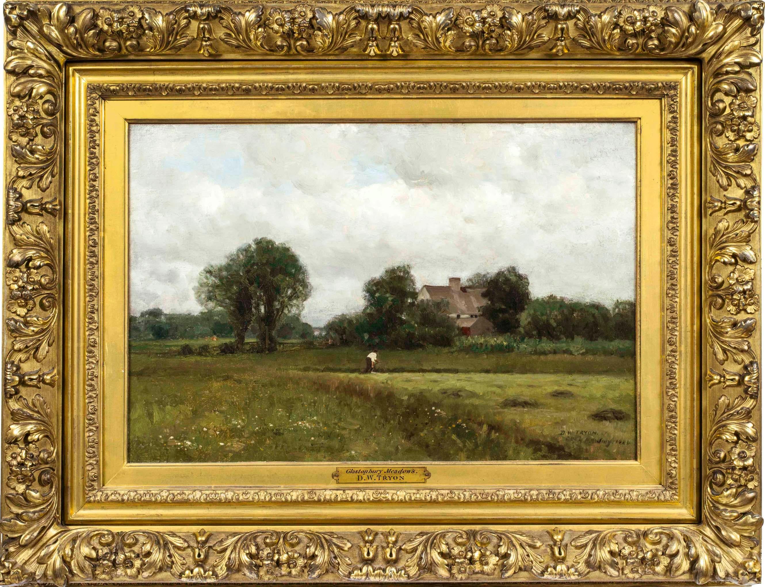 Dwight W. Tryon - Glastonbury Meadows, 1881 by Dwight W. Tryon ...